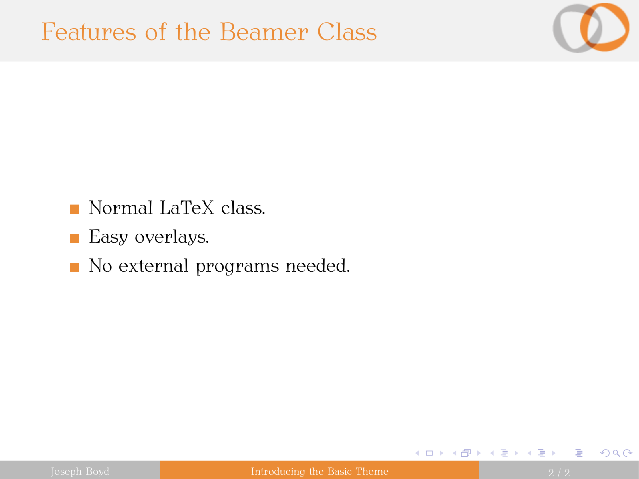 GitHub - jcboyd/basic-theme: Basic Beamer theme for my alma mater